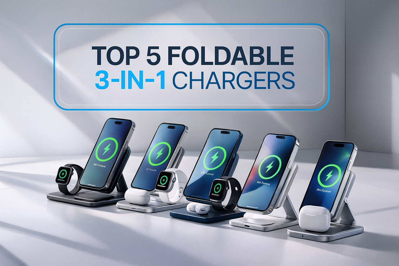 Top 5 Foldable 3-in-1 Chargers That Replace All Your Cables – VoltDock